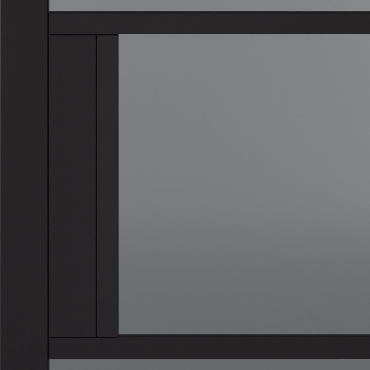 Black Chelsea Internal Door with Tinted Glass | Black Chelsea Door with ...