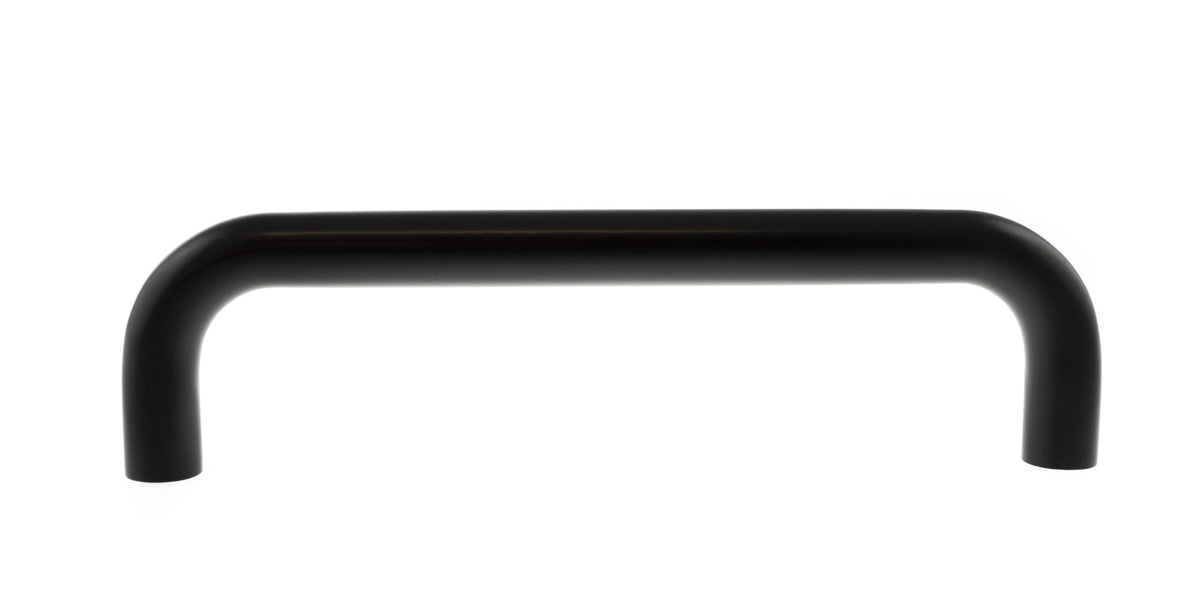 Matt Black D Pull Handle [Bolt Through] 225mm – Emerald Doors