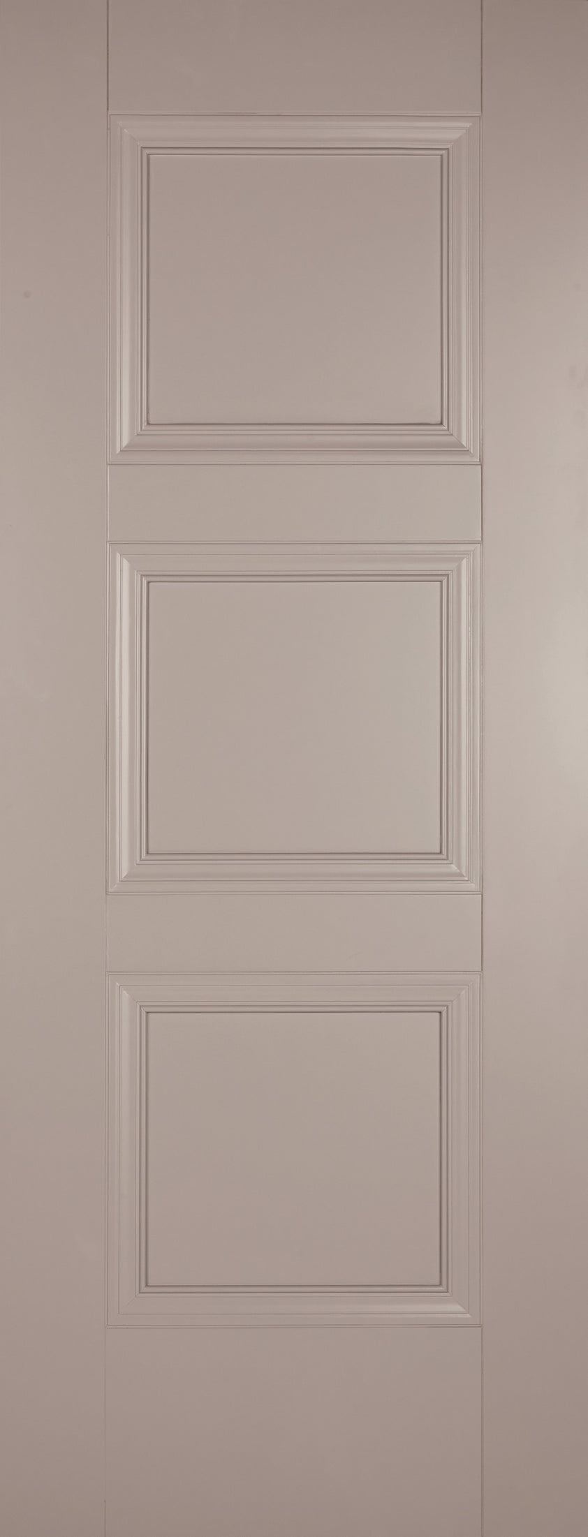 Buy AMSTERDAM 3 PANEL GREY INTERNAL DOOR | Emerald Doors