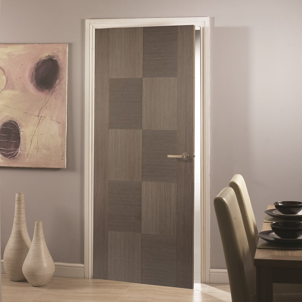 Buy Choco Grey Apollo Internal Door Fully Finished | Emerald Doors