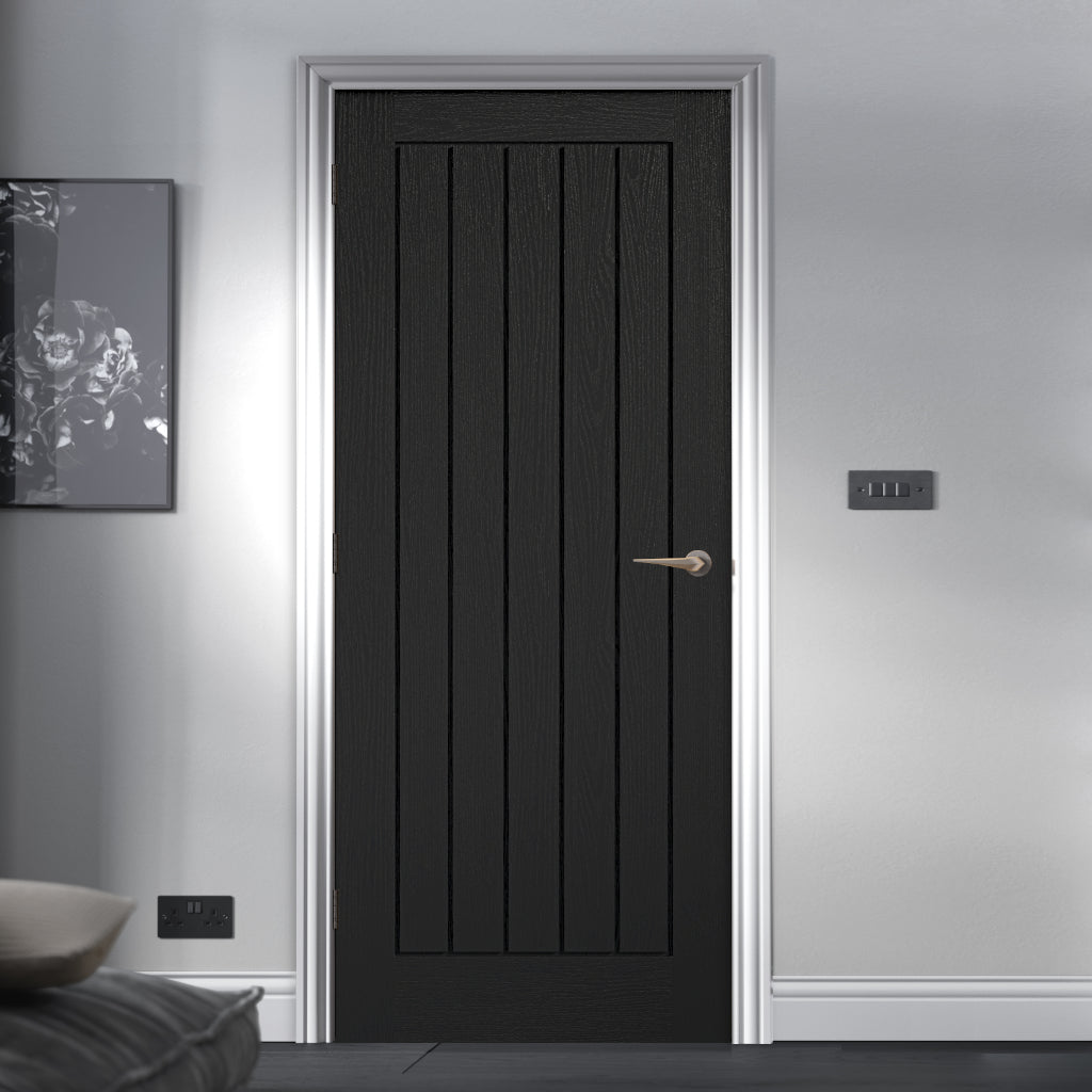 Black Mexicano Internal Door Fully Finished – Emerald Doors