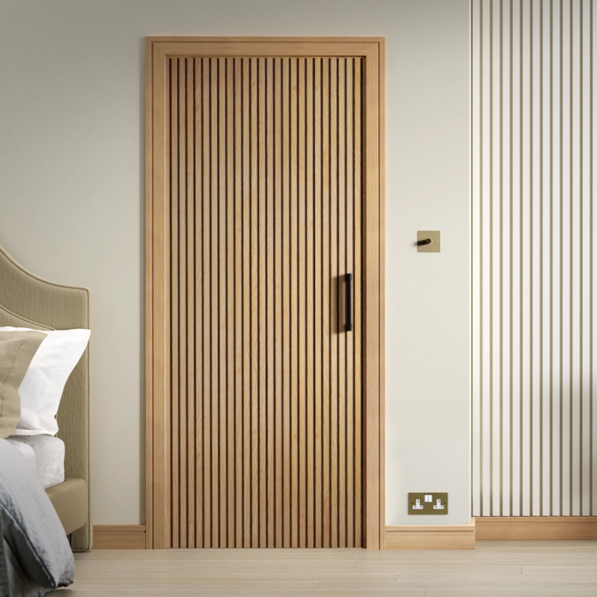 Oak Brisbane Internal Door Fully Finished – Emerald Doors