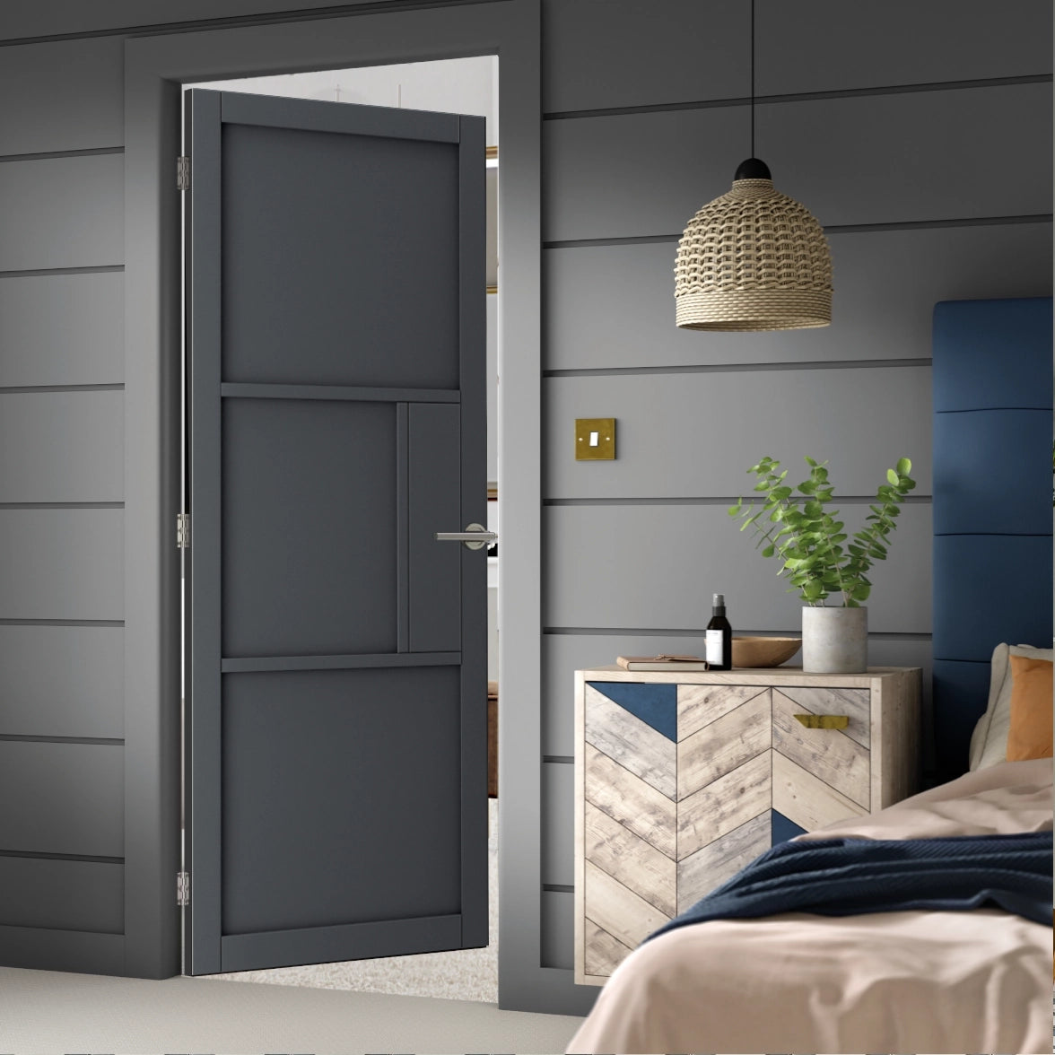 Cosmo Grey Laminate Internal Door – Emerald Doors