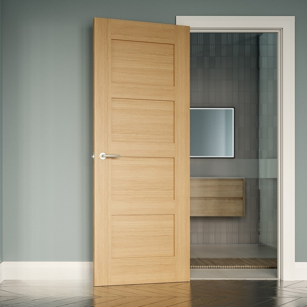 Buy Coventry Internal Oak Door Fully Finished | Emerald Doors