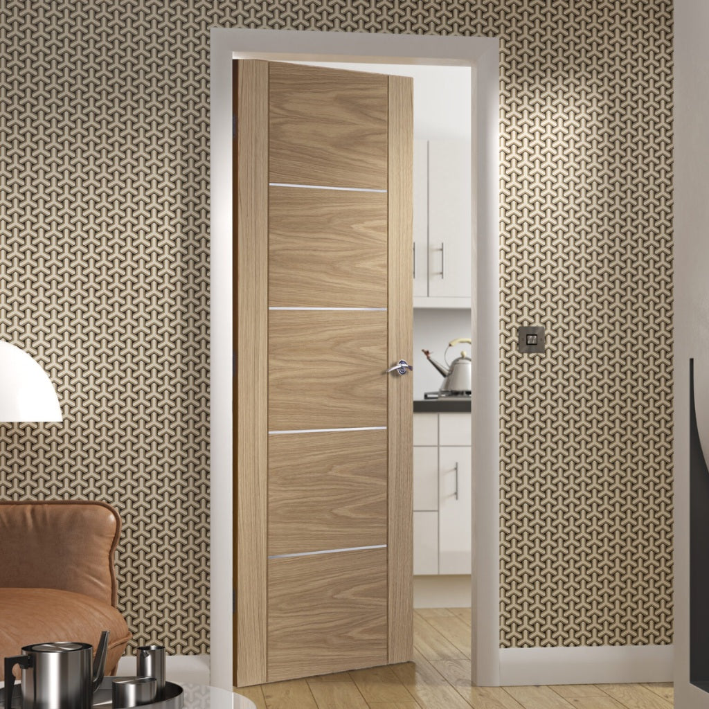 Buy Portici Oak Internal Door | Emerald Doors