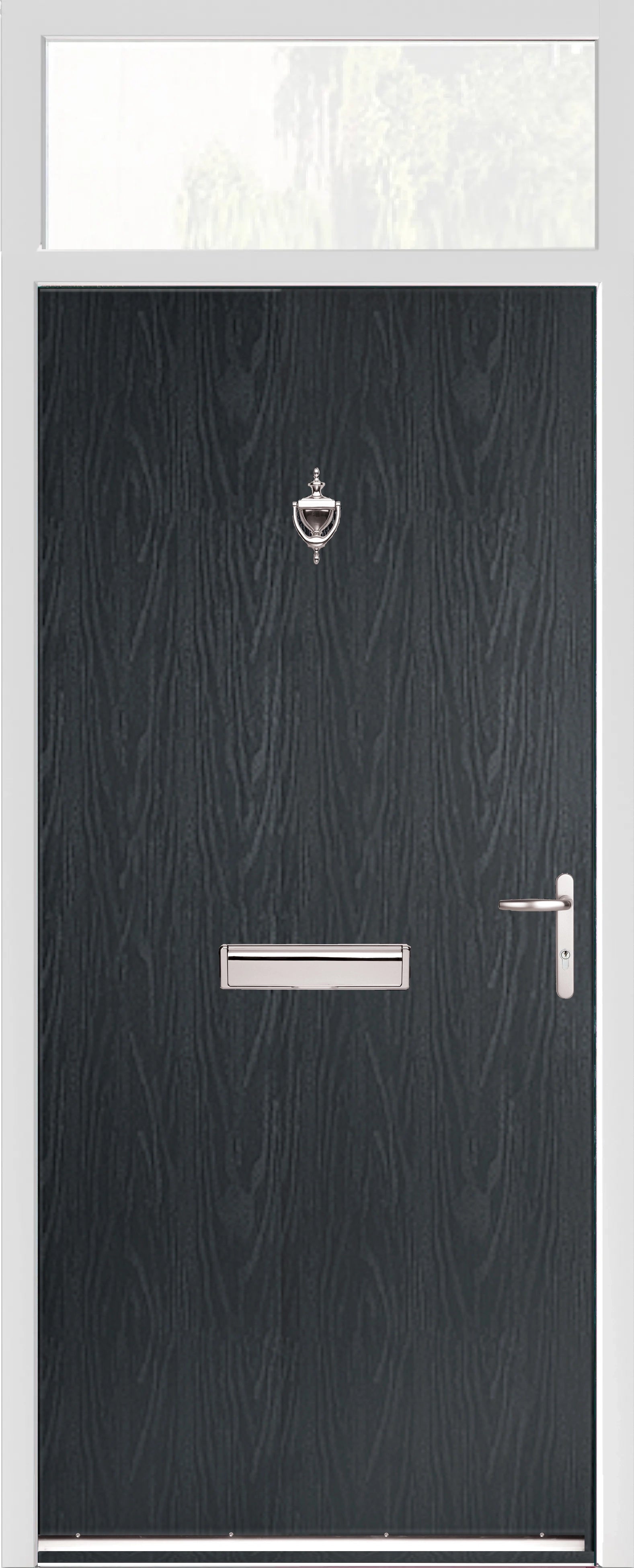 Flush External Fire Door Set | External Fire Doors with Fanlights ...