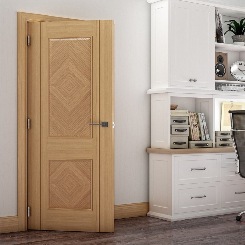 Buy Kensington Internal Oak Door Fully Finished | Emerald Doors