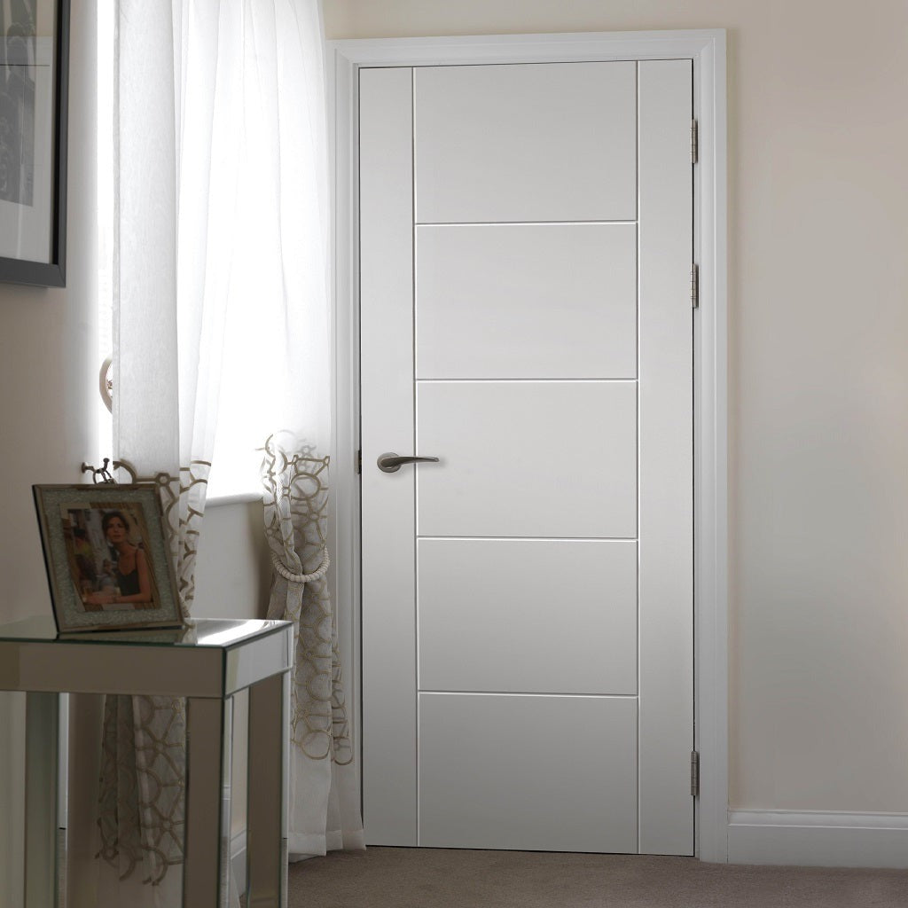 Buy Tigris White Fire Door | Emerald Doors