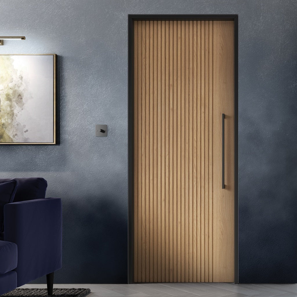 Melbourne Modern Oak Internal Door Fully Finished | Melbourne Oak ...