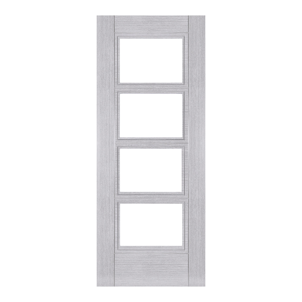 Montreal Light Grey Ash Glazed Fire Door | Montreal Grey Fire Door ...