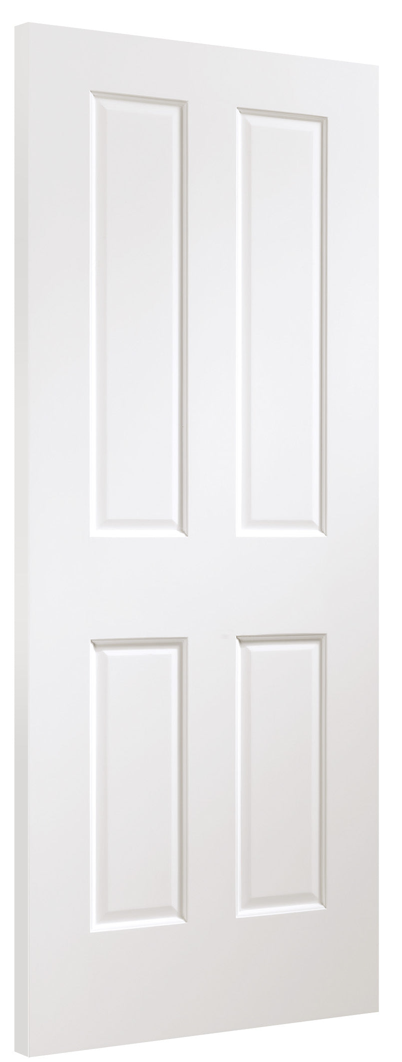 Buy Victorian White 4 Panel Fire Door Fully Finished | Emerald Doors