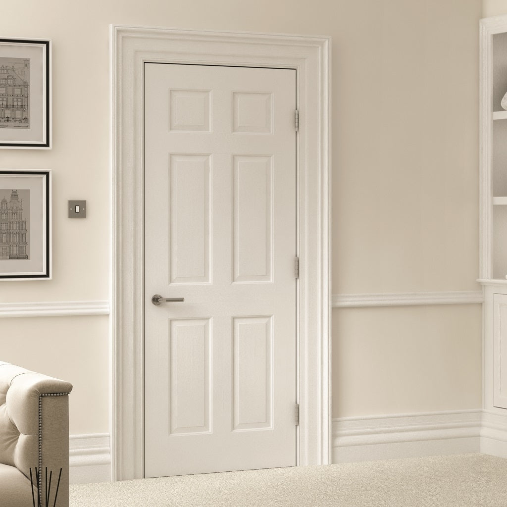 White Regency 6P Door | Regency White 6P Door | Emerald Doors
