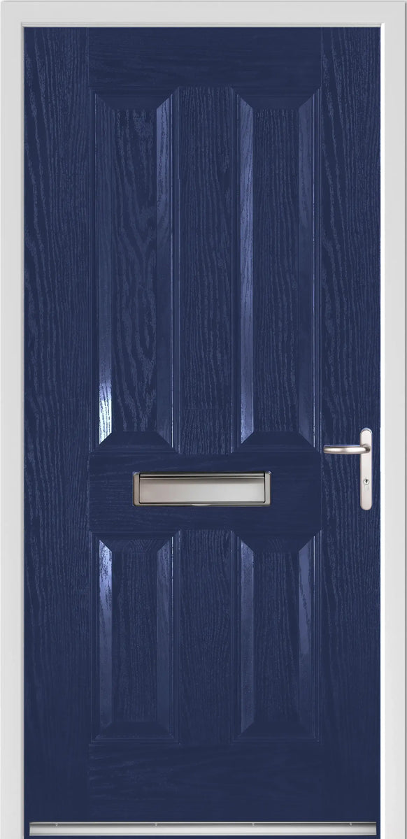 Buy Richmond Blue External Fire Doorset | Emerald Doors