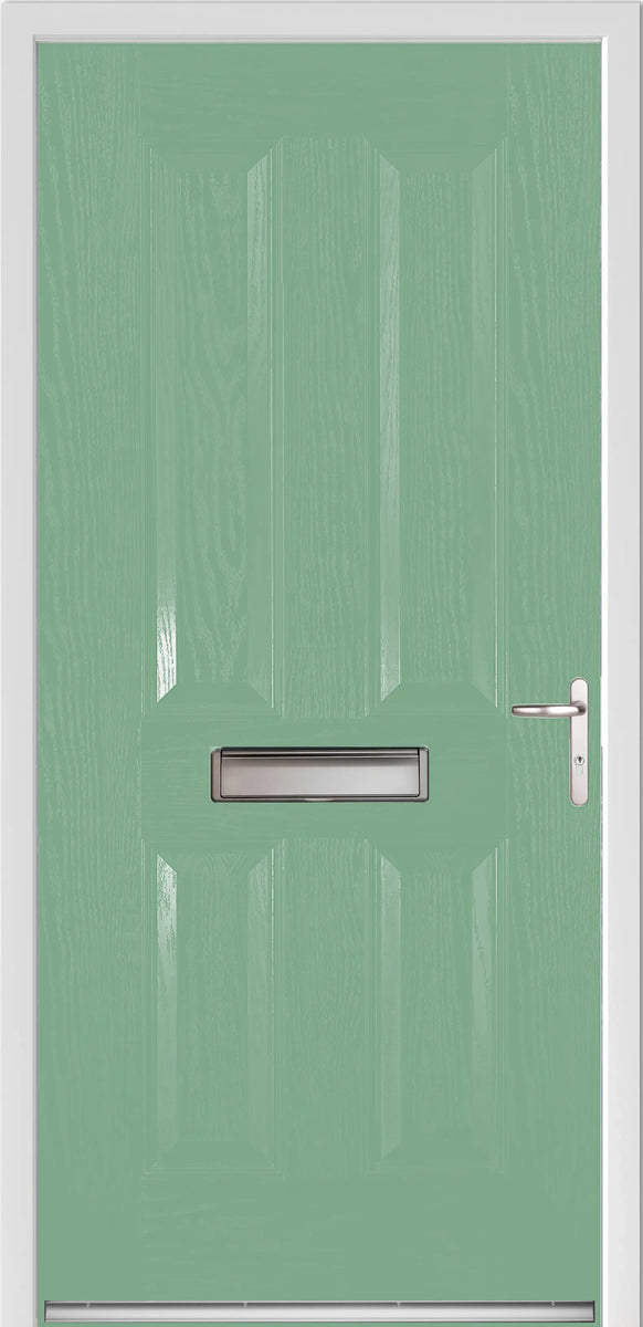 Buy Richmond Forli Green External Fire Doorset | Emerald Doors
