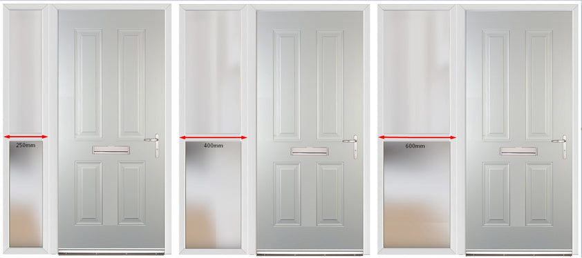 Richmond White External Fire Door Set with Sidelight – Emerald Doors