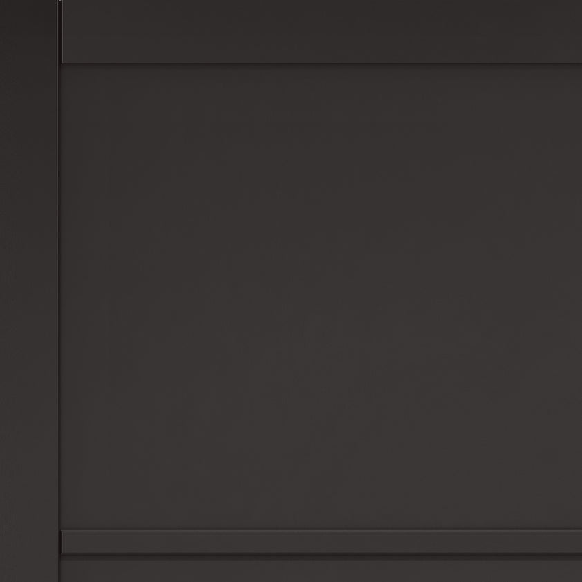 Black Soho 4P Internal Door Pair | Soho Black 4P Industrial Style Door ...