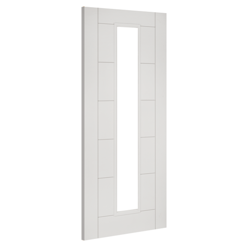 Seville White Fire Door | Glazed Fire Doors | Emerald Doors
