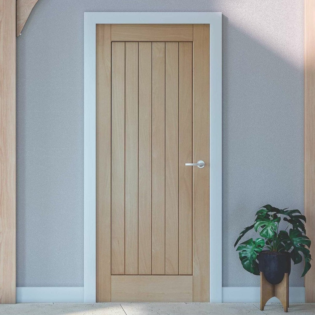 Buy Suffolk Oak Door Fully Finished | Emerald Doors