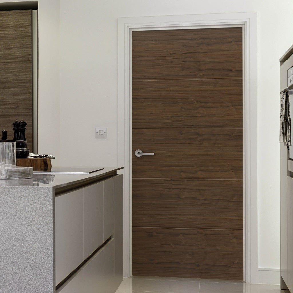 Buy Walnut Lara Internal Fire Door | Emerald Doors