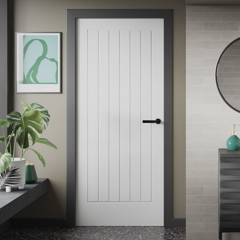 Buy White Suffolk Internal Door | Emerald Doors