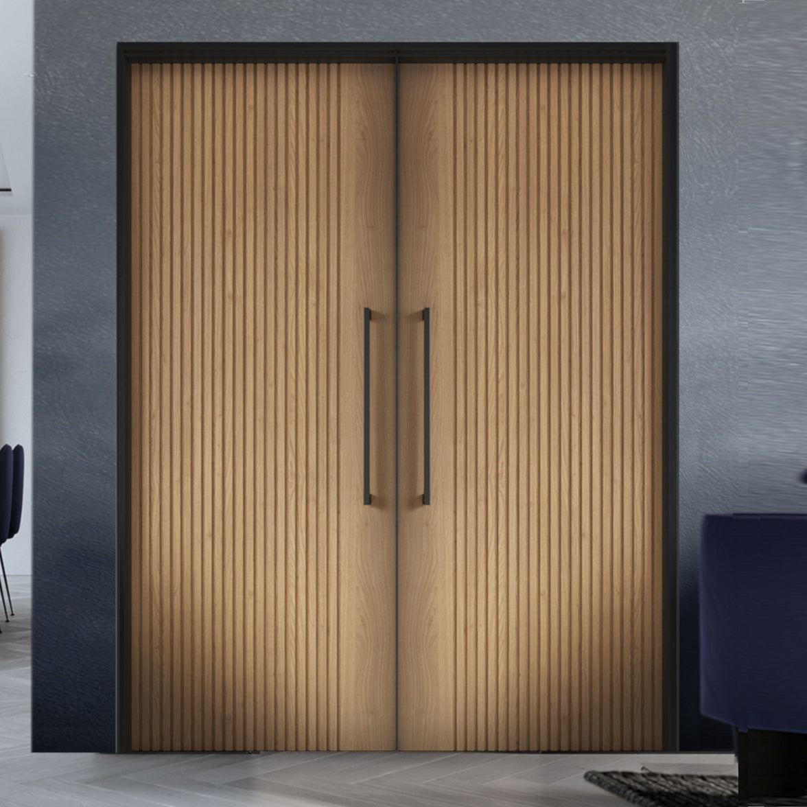 Melbourne Modern Oak Door Pair | Melbourne Oak Door Pair Fully Finished ...