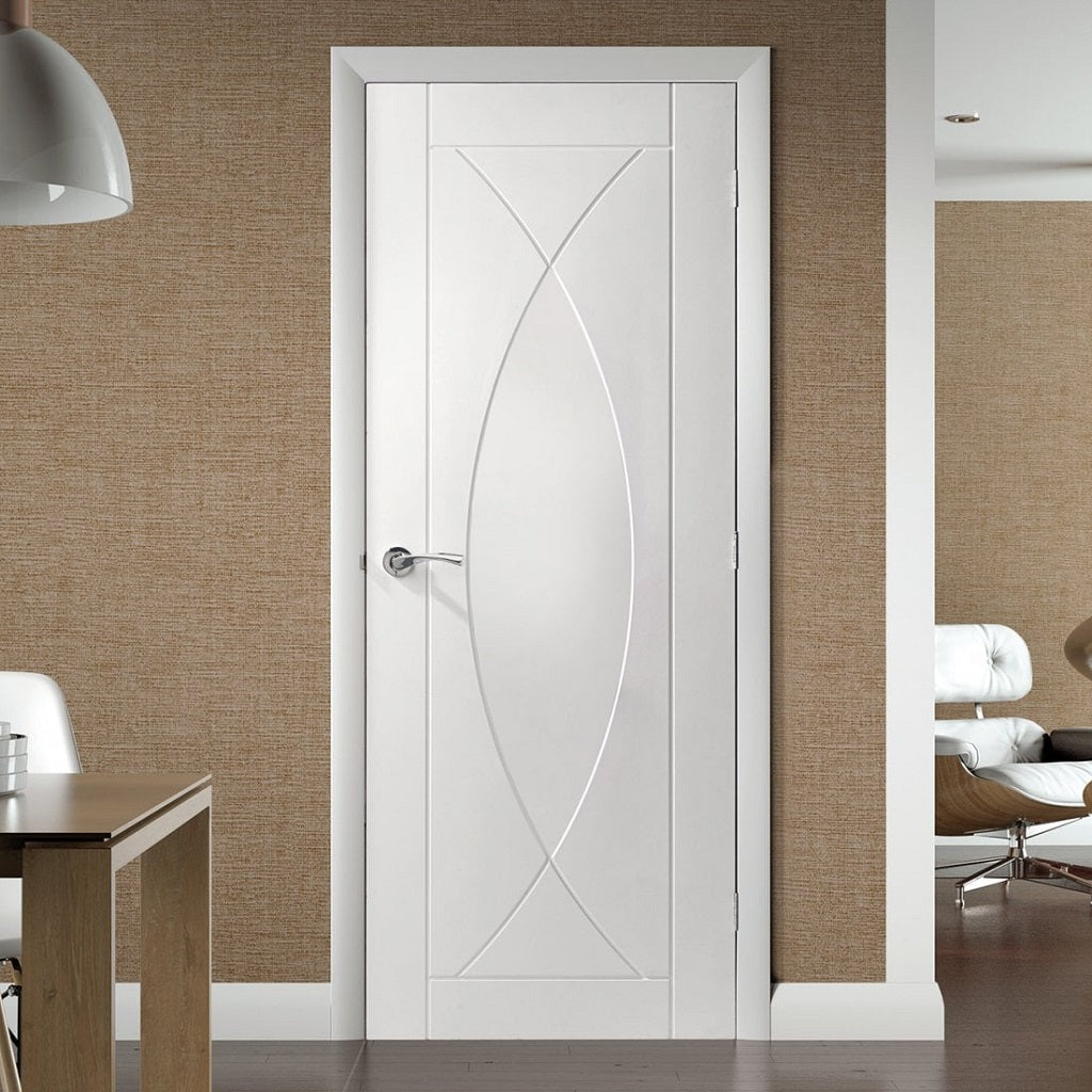 Buy Pesaro White Fire Door | Emerald Doors
