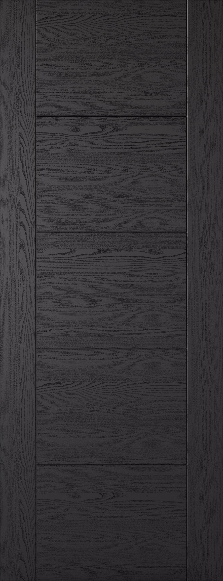 Black Ash Laminated Vancouver 5P Door | Vancouver Black Ash Laminate ...