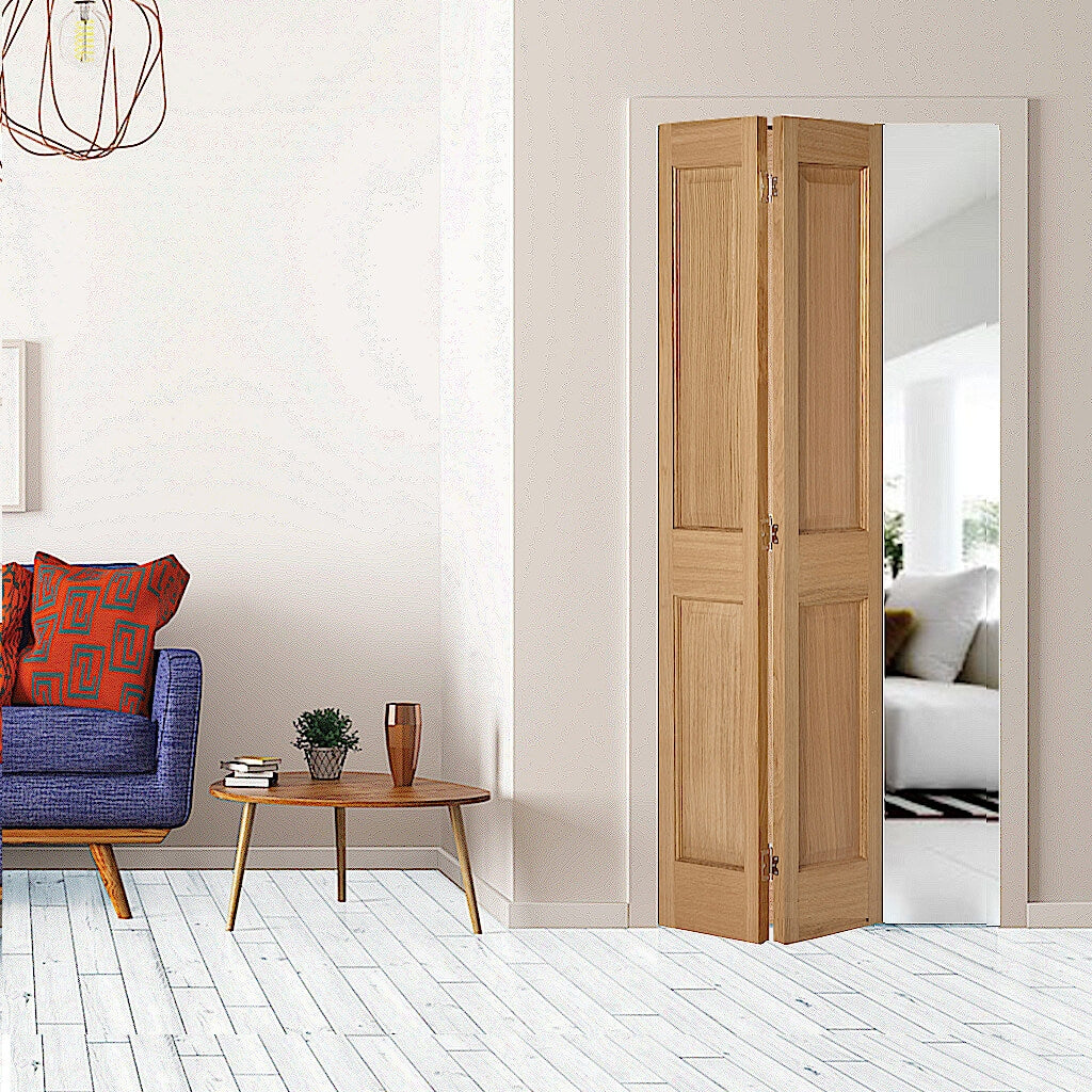 Buy Custom Made Oak Victorian Bifold | Emerald Doors