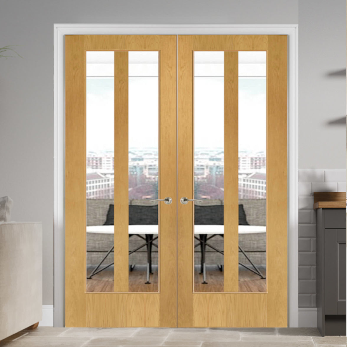 Buy Custom Made 2L Fire Door Pair | Emerald Doors