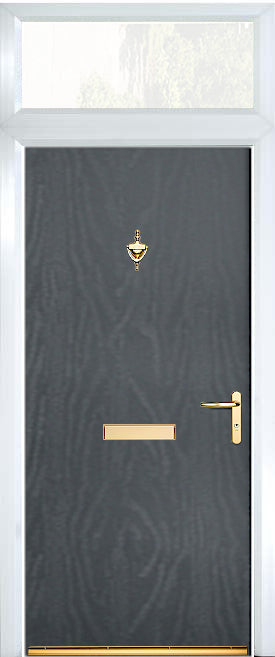 Flush External Fire Door Set | External Fire Doors with Fanlights ...