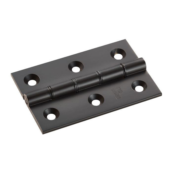 Matt Black Hinges | Matt Black Hinge Pair | Emerald Doors
