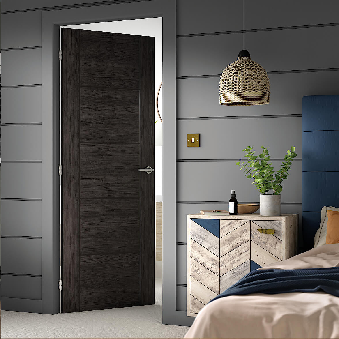 Tigris Cinza Internal Door | Tigris Laminate Internal Door | Emerald Doors