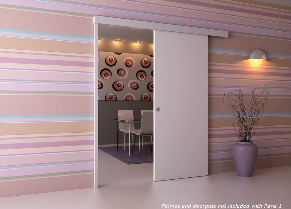 Wall Mounted Sliding Door Kit and Pelmet P2 – Emerald Doors