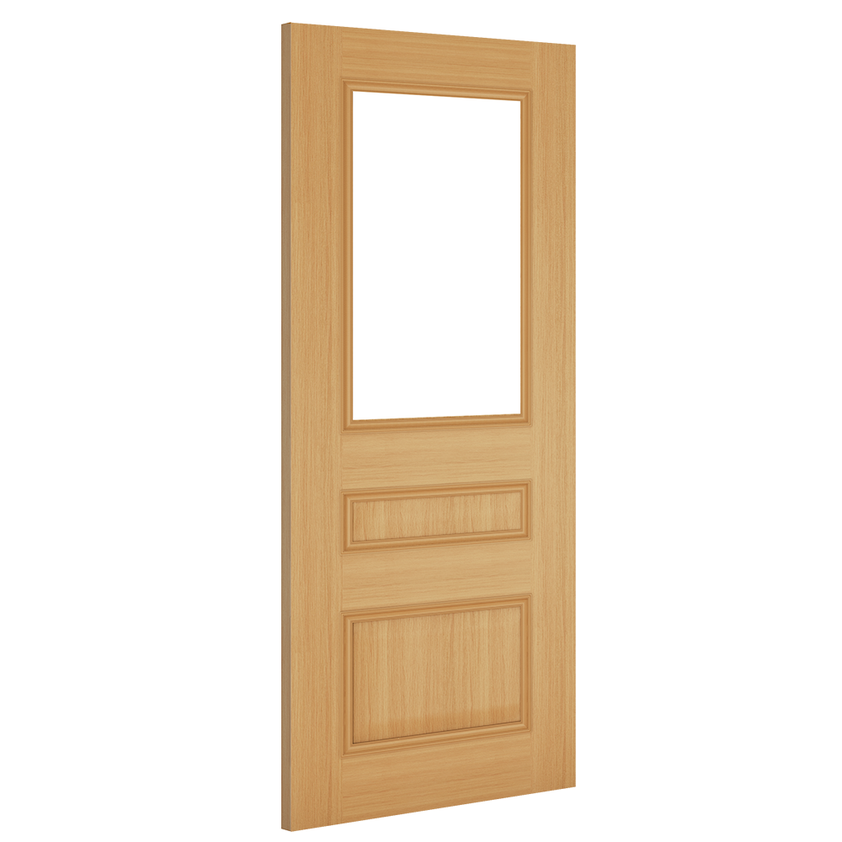 Windsor Oak Clear Glazed Room Divider | Windsor Glazed Oak Room Divider ...